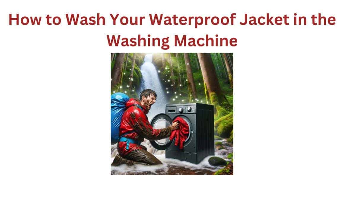 How to Wash Your Waterproof Jacket in the Washing Machine