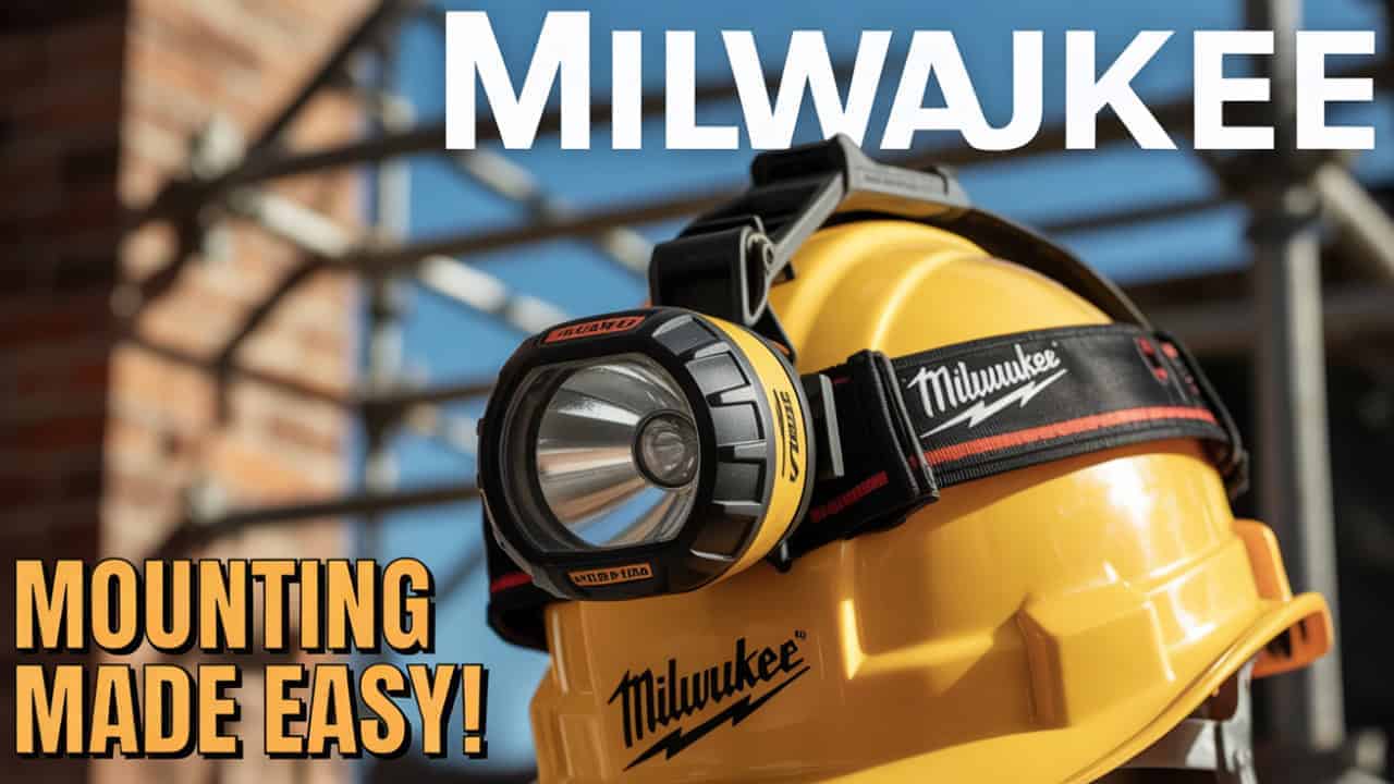 How to Attach Milwaukee Meadlamp to Hard Hat