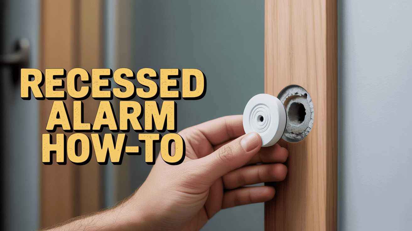 Want Security? Here’s How To Install A Door Alarm Sensor